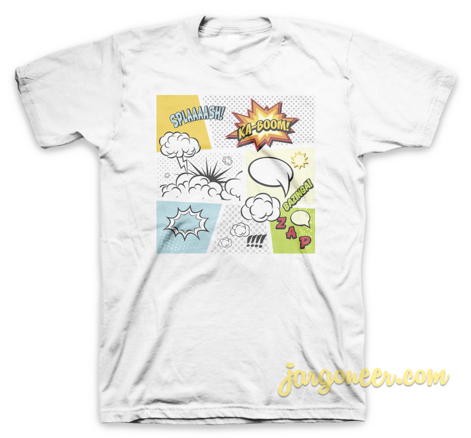 Comic Book Exclamations T-Shirt | Cool Shirt Designs - Jargoneer.com