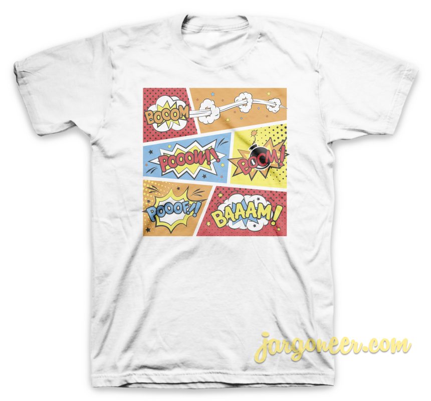 Comic Strips T-Shirt | Cool Shirt Designs - Jargoneer.com