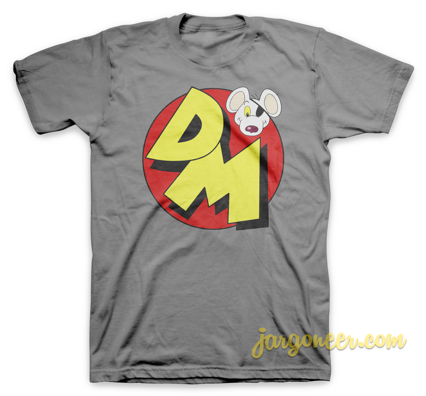 Danger Mouse Badge T-Shirt | Cool Shirt Designs - Jargoneer.com