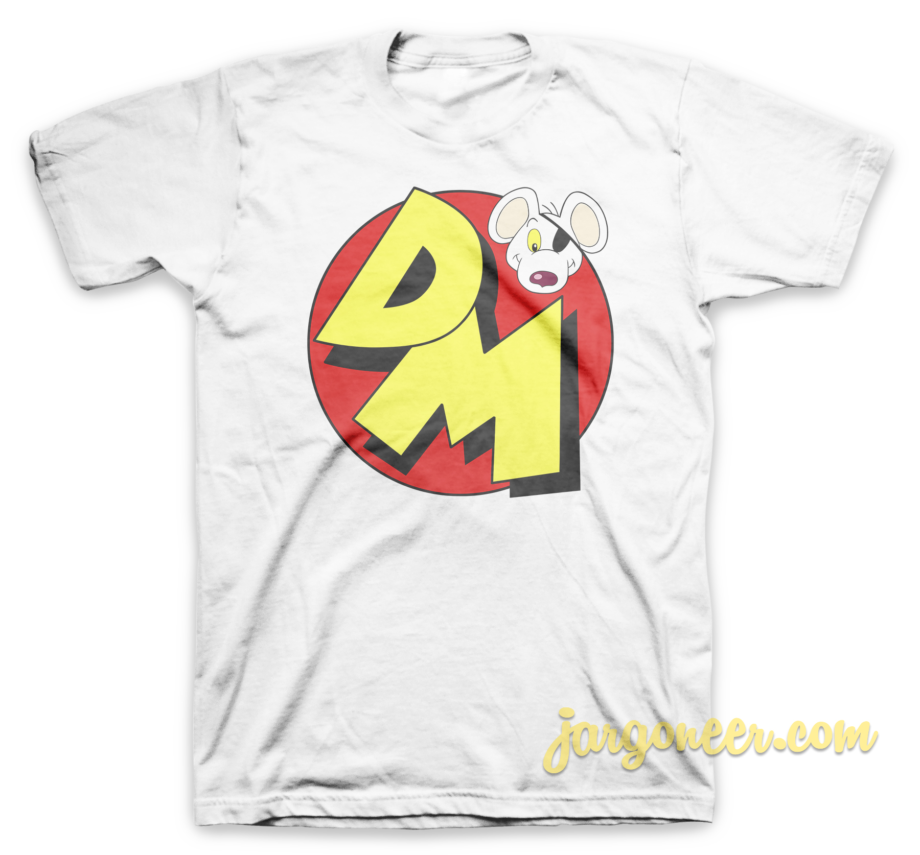 Danger Mouse Badge T-Shirt | Cool Shirt Designs - Jargoneer.com
