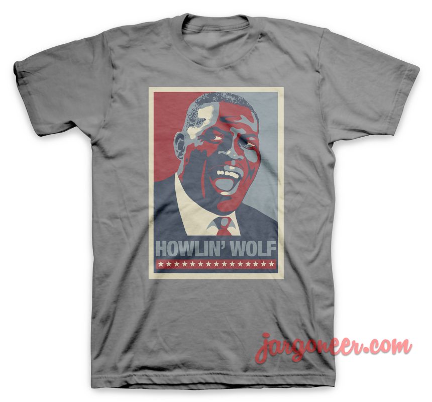 Howling Wolf Hope T-Shirt | Cool Shirt Designs - Jargoneer.com