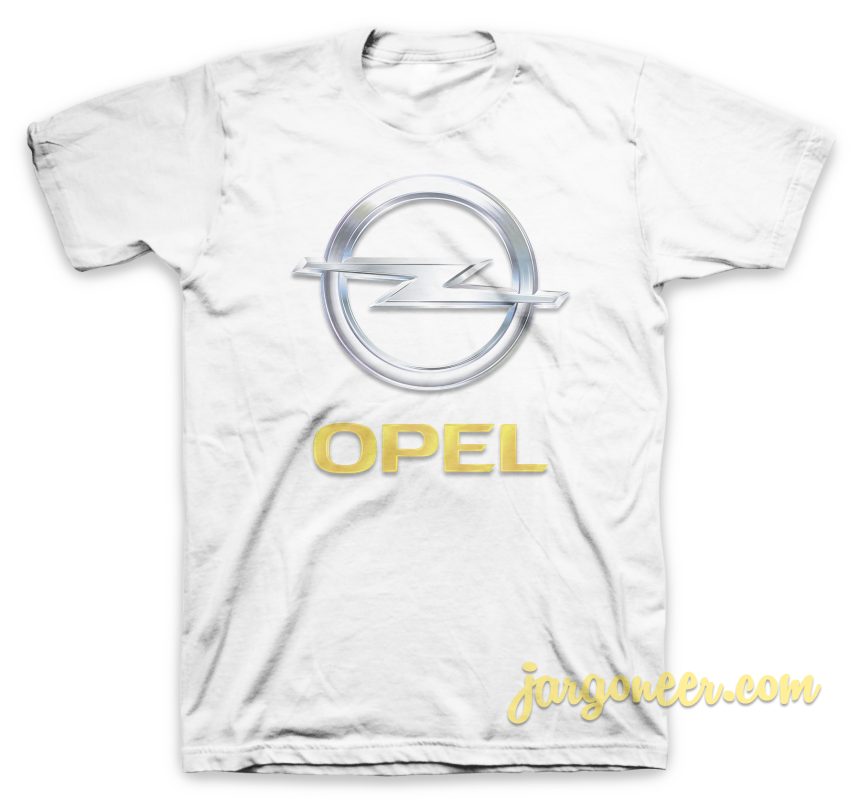 Opel T-Shirt Size S,M,L,XL,2XL,3XL - Jargoneer.com