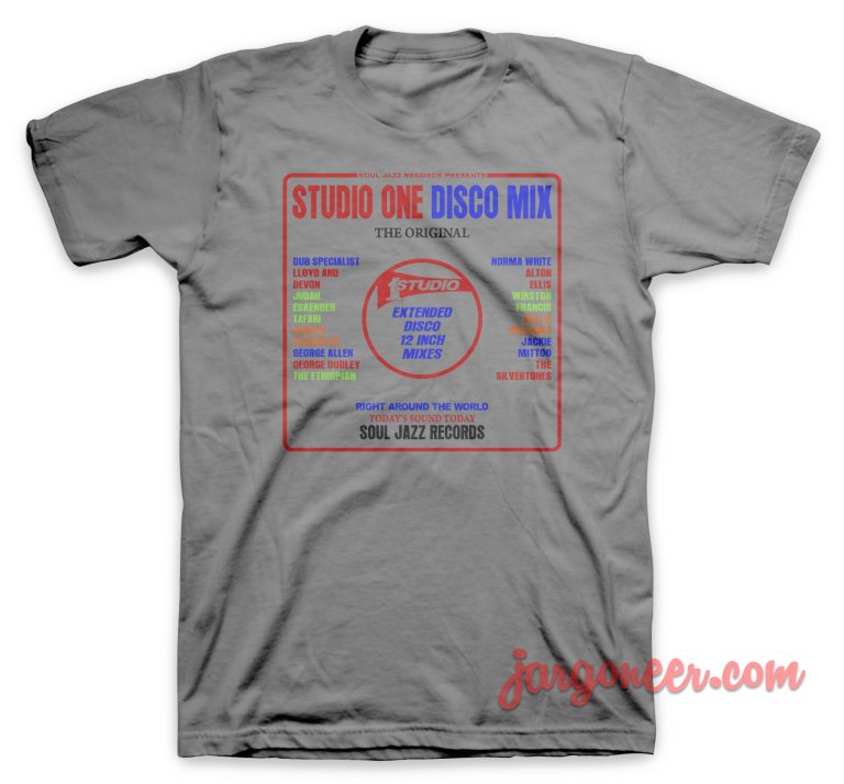 Studio One Disco Mix T-Shirt Size S,M,L,XL,2XL,3XL - Jargoneer.com