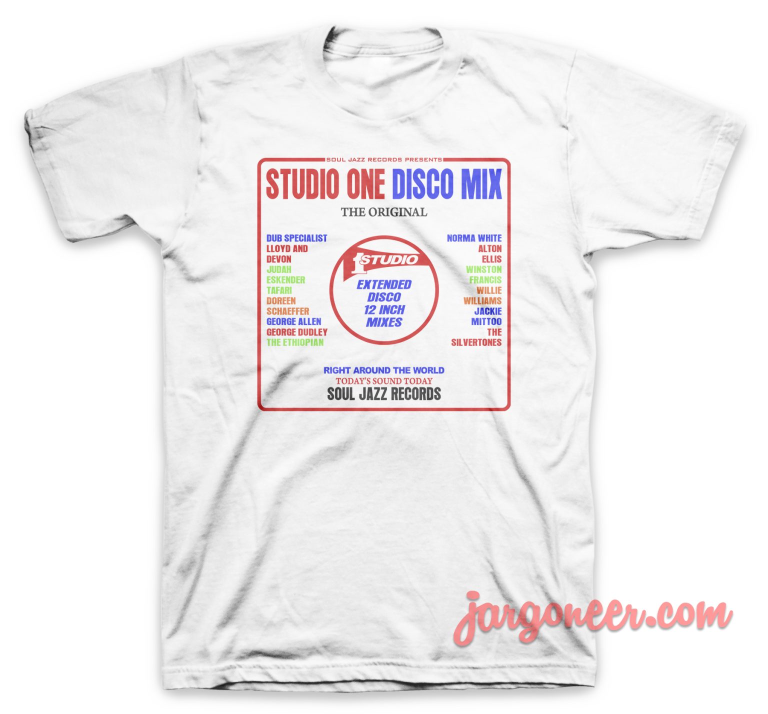 Studio One Disco Mix T-Shirt Size S,M,L,XL,2XL,3XL - Jargoneer.com
