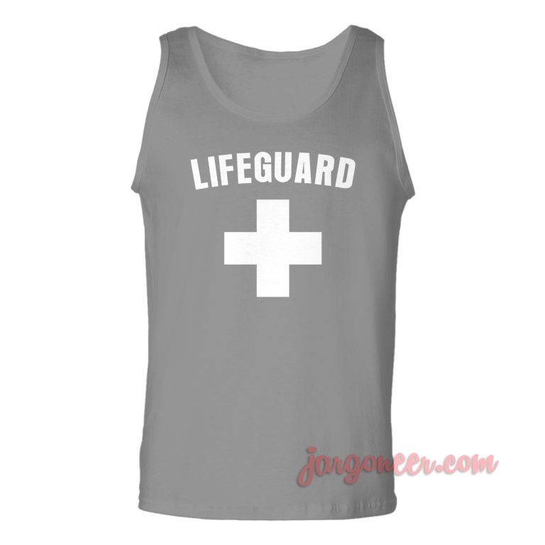 Lifeguard Unisex Adult Tank Top Size S,M,L,XL,2XL,3XL - Jargoneer.com