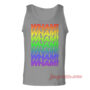 Wham Wham Rainbow Unisex Adult Tank Top Size S,M,L,XL,2XL,3XL ...
