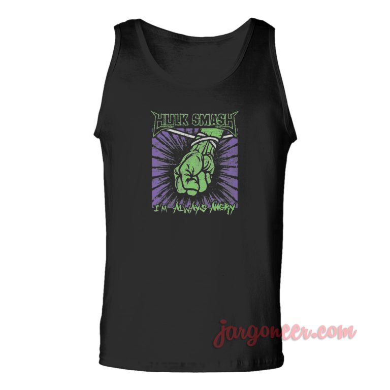 Hulk Smash Unisex Adult Tank Top - Design Jargoneer.com