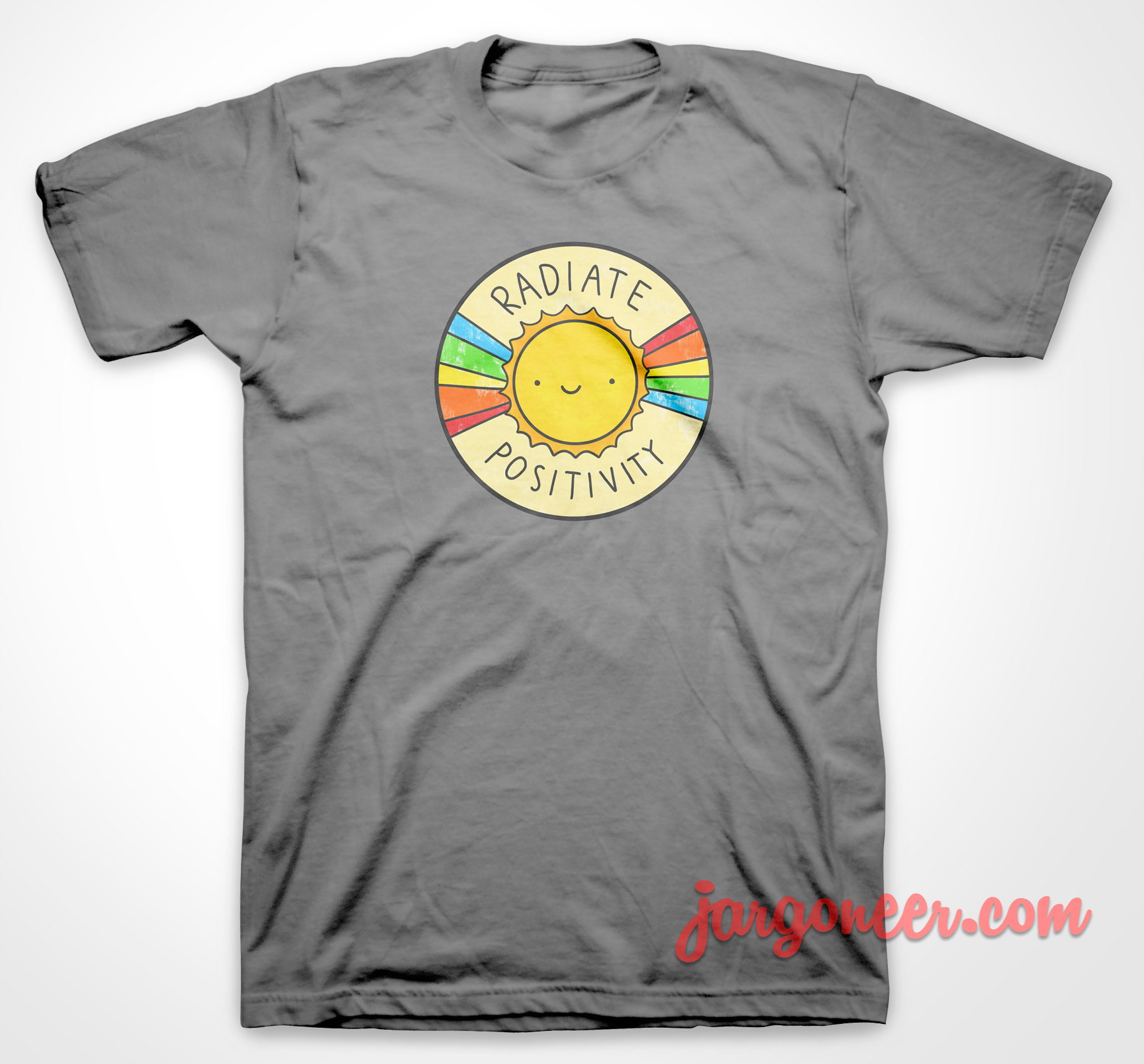 Sun Radiate Positivity T-Shirt | Ideas T-Shirt | Designs jargoneer.com