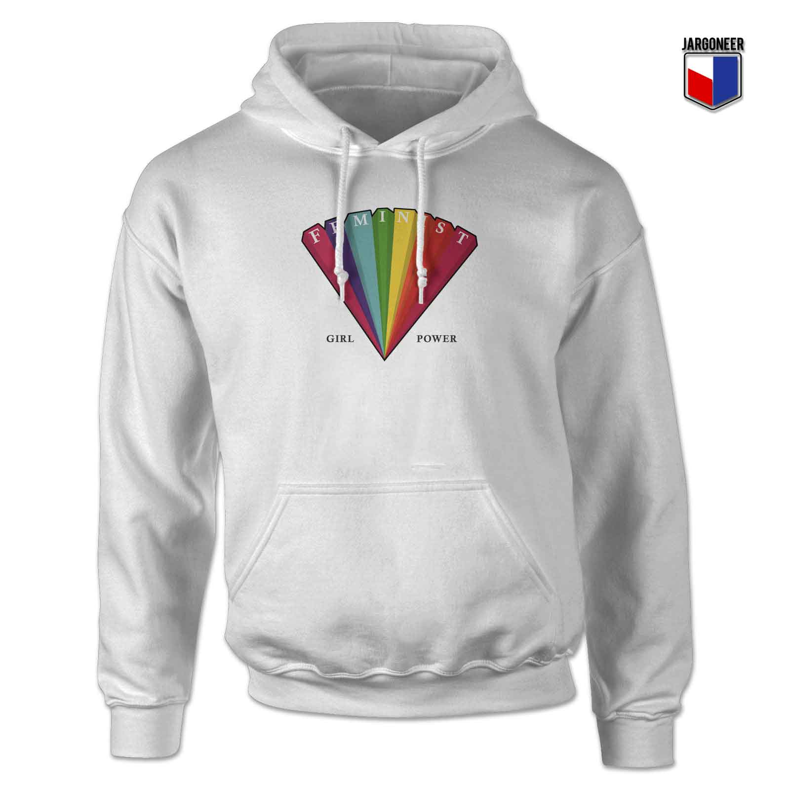 Rainbow Feminist Hoodie Design | Cool Custom Hoodie - Jargoneer.com