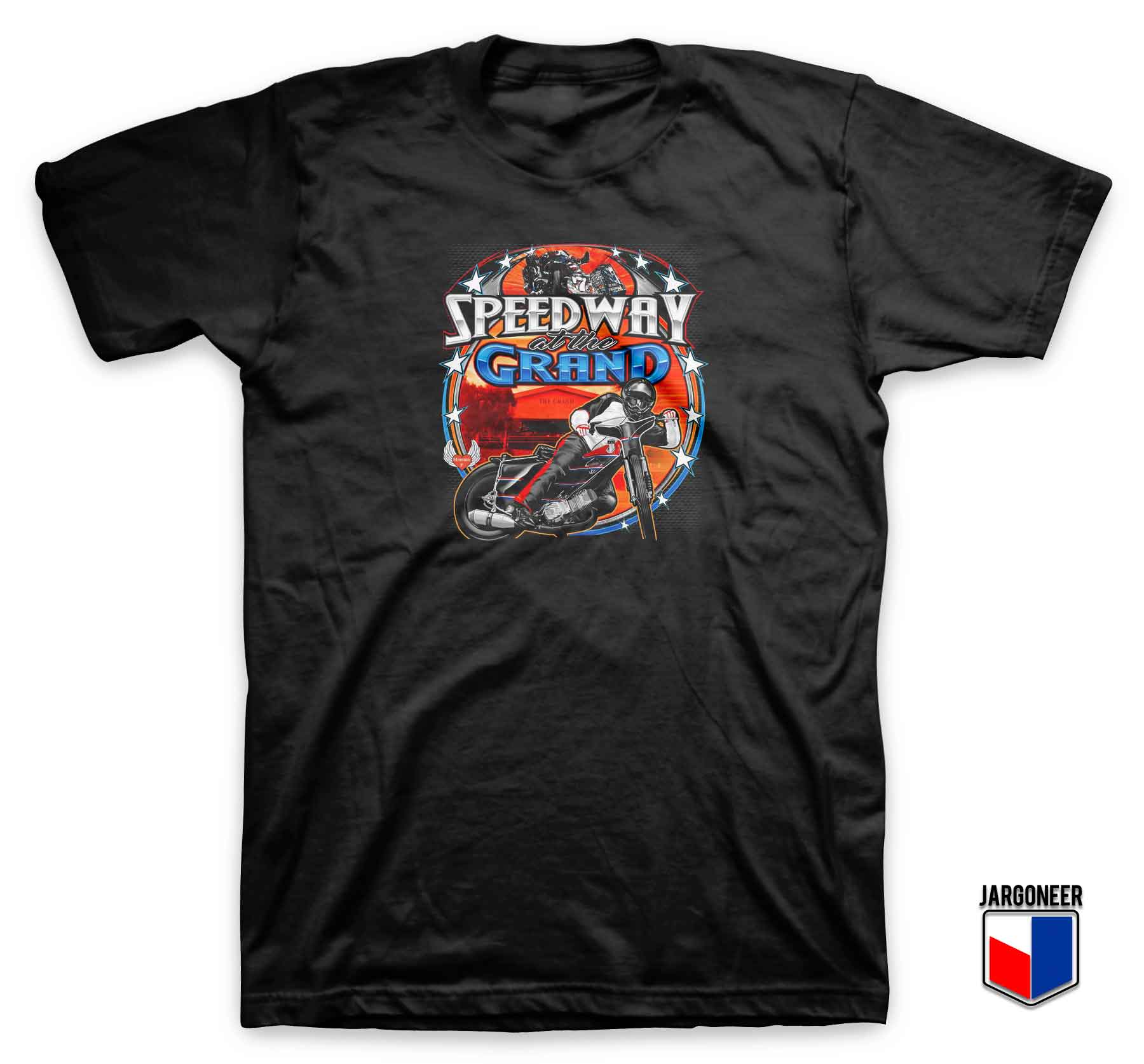 Cool Speedway At The Grand T Shirt Design By jargoneer.com