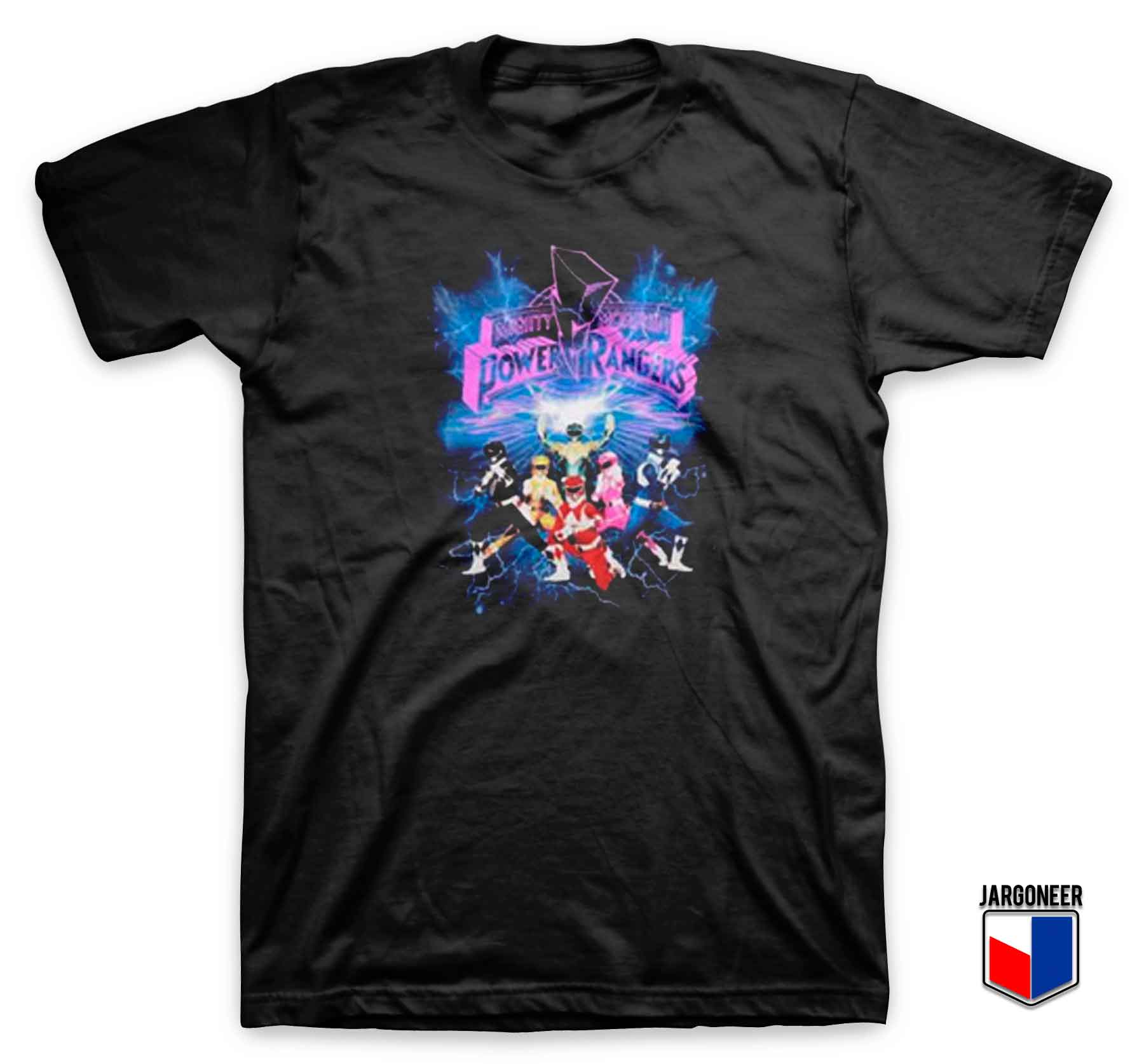 Cool Mighty Morphin Power Rangers T Shirt - Custom Design By jargoneer.com