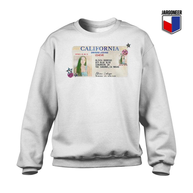 Drivers License Olivia Rodrigo Sweatshirt - Jargoneer.com