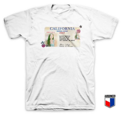 Drivers License Olivia Rodrigo T Shirt | Unique Graphic - Jargoneer.com
