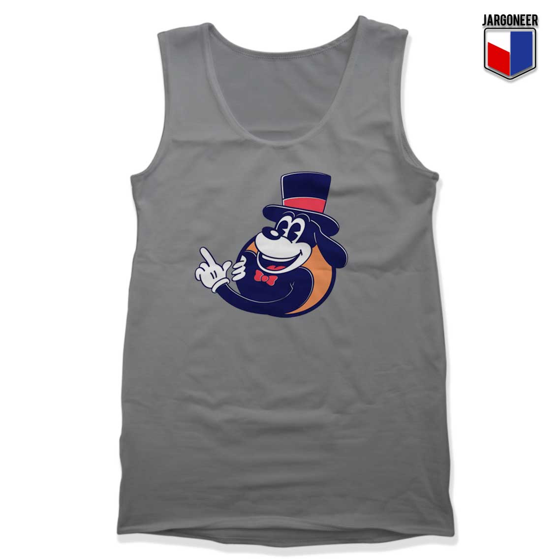Buy Now Cartoon Dog Top Hat 50s Tank Top Cool Shirt Designs